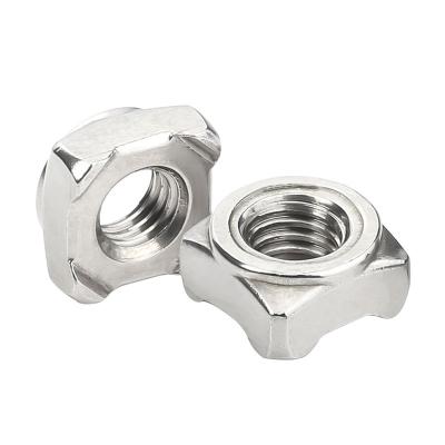 China DIN928 DIN929 Weld Nuts Stainless Steel Carbon Steel M1-M48 Hexagon Square Custom Sizes for sale