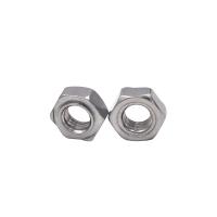 China DIN928 DIN929 Weld Nuts Stainless Steel Carbon Steel M1-M48 Hexagon Square Custom Sizes for sale