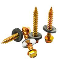 China Hexagon Head with EPDM Bonded Washer  Self tapping screws for sale