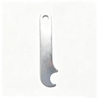 China Customized stamped  zinc plated steel wrench for sale