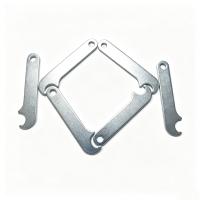China Customized stamped  zinc plated steel wrench for sale