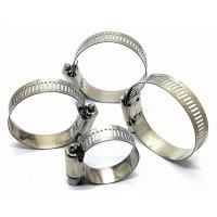 China Stainless steel Worm Drive Hose Clamp Adjustable Pipe Clamp for sale