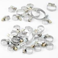 China Stainless steel Worm Drive Hose Clamp Adjustable Pipe Clamp for sale