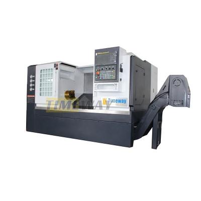 China 7.5 kw Main Motor Power High Precision Slant Bed CNC Lathe For Industry for sale