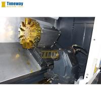 China 7.5 kw Main Motor Power High Precision Slant Bed CNC Lathe For Industry for sale