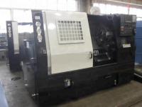 China Twin Spindle FANUC Slant Bed CNC Lathe AK-25 with 12 Tool Post Stations for sale