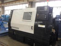 China Twin Spindle FANUC Slant Bed CNC Lathe AK-25 with 12 Tool Post Stations for sale