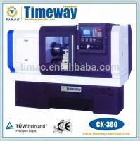 China 1700KG Weight Metal Horizontal CNC Turning Machine for Large-Scale Manufacturing for sale