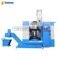 China 800mm Worktable and 1070mm Bed Width CNC Vertical Lathe for Boring Big Hole Machining for sale