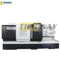 China 2630x1400x1550mm High Precision Flat Bed CNC Turning Lathe with 4 Tool Post Stations for sale