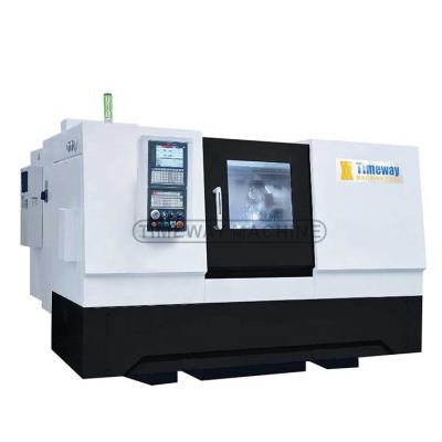 China Medium Duty Machining Capacity CNC Slant-type Lathe Machine with A2-5 Spindle Nose for sale