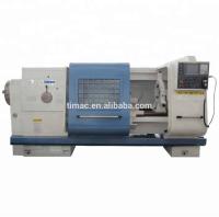 China QK-190A CNC Oil Country Lathe Heavy Duty Machining Capacity and 1500kg Workpiece Weight for sale