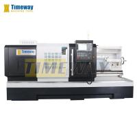 China High Productivity Flat Bed Lathe with X/Z-axis Rapid Traverse Rate of 6/12m/min for sale