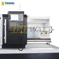 China High Productivity Flat Bed Lathe with X/Z-axis Rapid Traverse Rate of 6/12m/min for sale
