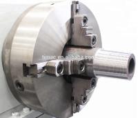 China 16-380rpm Spindle Speed Manual Horizontal Tube Threading Lathe for Oil Field 130-270mm for sale