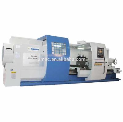 China 13000kg Heavy Duty CNC Oil Country Lathe for Large Bore Pipe Threading Solutions for sale