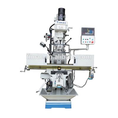 China Customized Voltage M250 Vertical Turret Milling Machine with 2.25kW Spindle Motor Power for sale