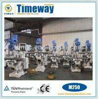 China Customized Voltage M250 Vertical Turret Milling Machine with 2.25kW Spindle Motor Power for sale