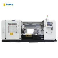 China 755mm Bed Width Thread-Type Spindle Nose CNC Oil Country Lathe for Pipe Threading for sale