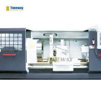 China 755mm Bed Width Thread-Type Spindle Nose CNC Oil Country Lathe for Pipe Threading for sale