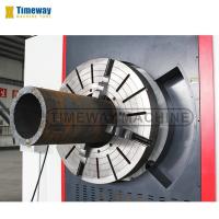 China Metric 140 Spindle Taper Pipe Threading CNC Lathe for Oil Country Manufacturing for sale