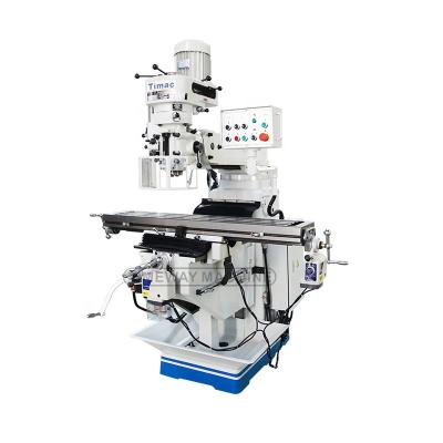 China 3.75kW Spindle Motor Power Vertical Turret Miller Swivel Head Milling Machine for Your for sale