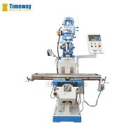 China 3.75kW Spindle Motor Power Vertical Turret Miller Swivel Head Milling Machine for Your for sale
