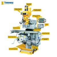 China 3.75kW Spindle Motor Power Vertical Turret Miller Swivel Head Milling Machine for Your for sale