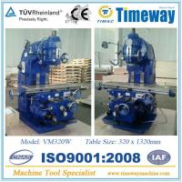 China 320mm Table Travel Vertical Knee Milling Machine with ±30° Spindle Head Swivel Angle Range for sale