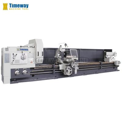 China 865mm Swing 6 tons precision Horizontal Lathe for Heavy-duty Work and Large Workpieces for sale