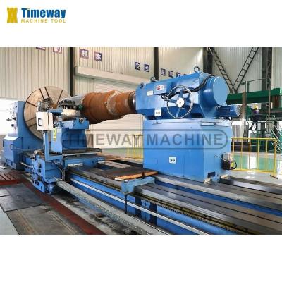 China High Rigidity 1 7 Spindle Taper 300mm Tailstock Quill Travel Giant Type Torno Machine for sale