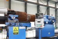 China High Rigidity 1 7 Spindle Taper 300mm Tailstock Quill Travel Giant Type Torno Machine for sale