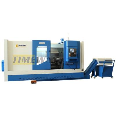 China Medium Duty Machining Slant Bed CNC Lathe CK-80 with 380mm Chuck Size and FANUC System for sale