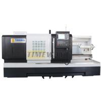 China Custom and High Precision CNC Flat Bed Lathe CK-500 with Metric 90 Spindle Taper for sale