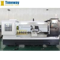 China Custom and High Precision CNC Flat Bed Lathe CK-500 with Metric 90 Spindle Taper for sale