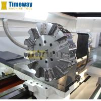 China Custom and High Precision CNC Flat Bed Lathe CK-500 with Metric 90 Spindle Taper for sale