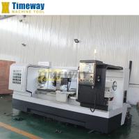 China Custom and High Precision CNC Flat Bed Lathe CK-500 with Metric 90 Spindle Taper for sale
