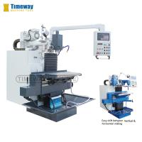 China 405mm X-axis Travel 3 Axis CNC Universal Tool Milling Machine With Rotary Head for sale