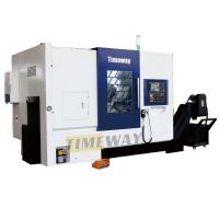 China Slant Bed CNC Lathe with Max. Spindle Speed of 3500 r.p.m and 450mm Travel Z Axis for sale