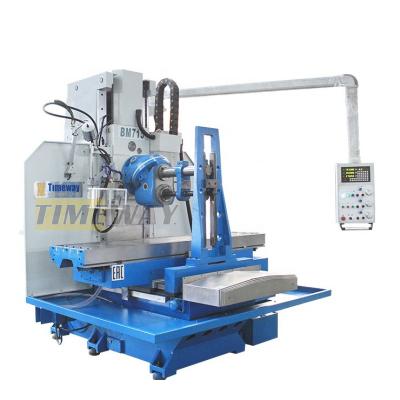 China 670mm Cross Travel Y-axis Metal Bed Type Milling Machine BM715 for Industry Production for sale