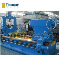 China 16000kg Loading Capacity Heavy Duty Threading Lathe for Oil Field Manufacturing for sale