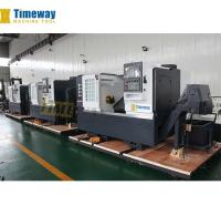 China Precision Slant Bed Type CNC Lathe Machine with FANUC Controller and ISO40 Spindle Taper for sale