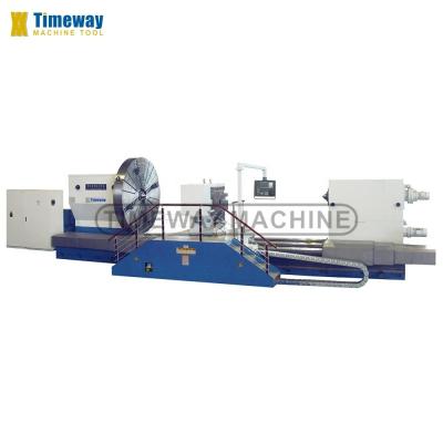 China Heavy Duty CNC Turning Automatic Flat Bed Metal Horizontal Lathe with Twin Spindles for sale