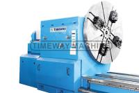 China Heavy Duty CNC Turning Automatic Flat Bed Metal Horizontal Lathe with Twin Spindles for sale