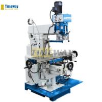 China 3-Axis Universal Milling Drilling Machine with Design and ISO40 V/H Spindle Taper for sale