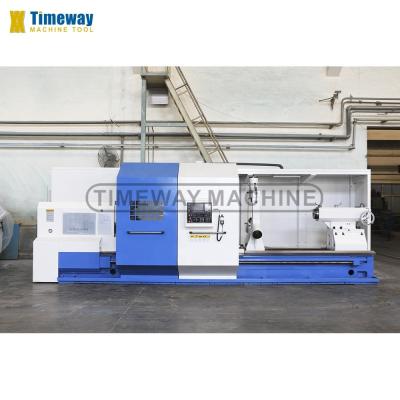 China Sell Big Swing Horizontal Flat Bed CNC Turning Lathe Machine with Metric 140 Taper Hole for sale
