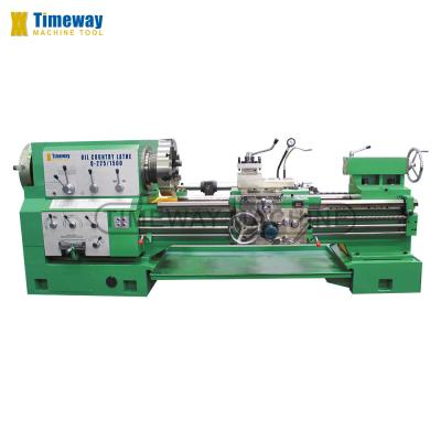 China 11kW Spindle Motor Power Q-225 Pipe Threading Lathe Machine with 1350/2850mm Z-axis Travel for sale