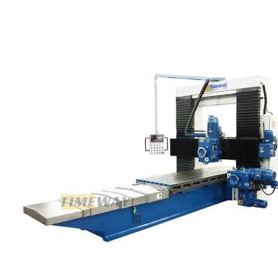 China 3200 KG Weight Double Column Bridge Type Milling Machine with 2000/3000/4000 Z-Axis Travel for sale