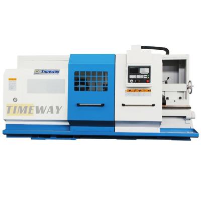 China 1400mm Swing CNC Lathe Machine for Single Spindle Operation and 4 Tool Post Stations for sale