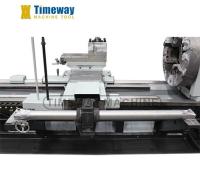 China Medium Duty 4-jaw Electric Pipe Threading Lathe Q-330 for Metal Bed width 755 mm for sale